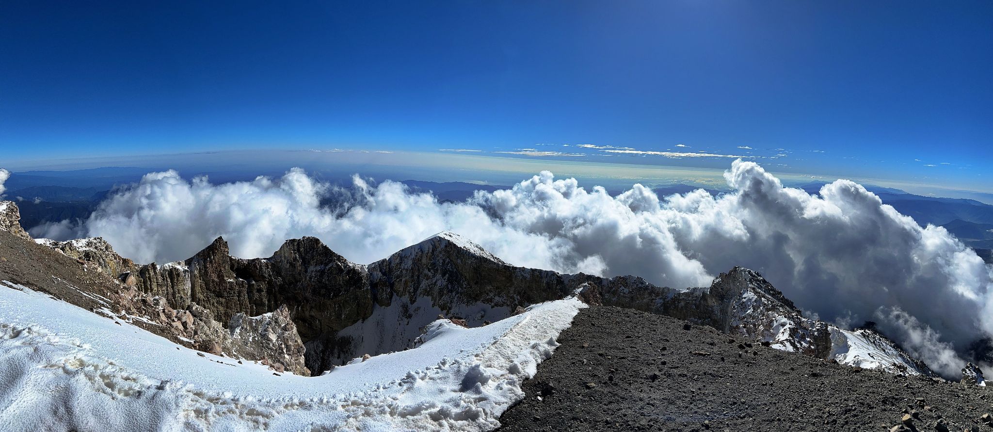 Skiing Pico de Orizaba