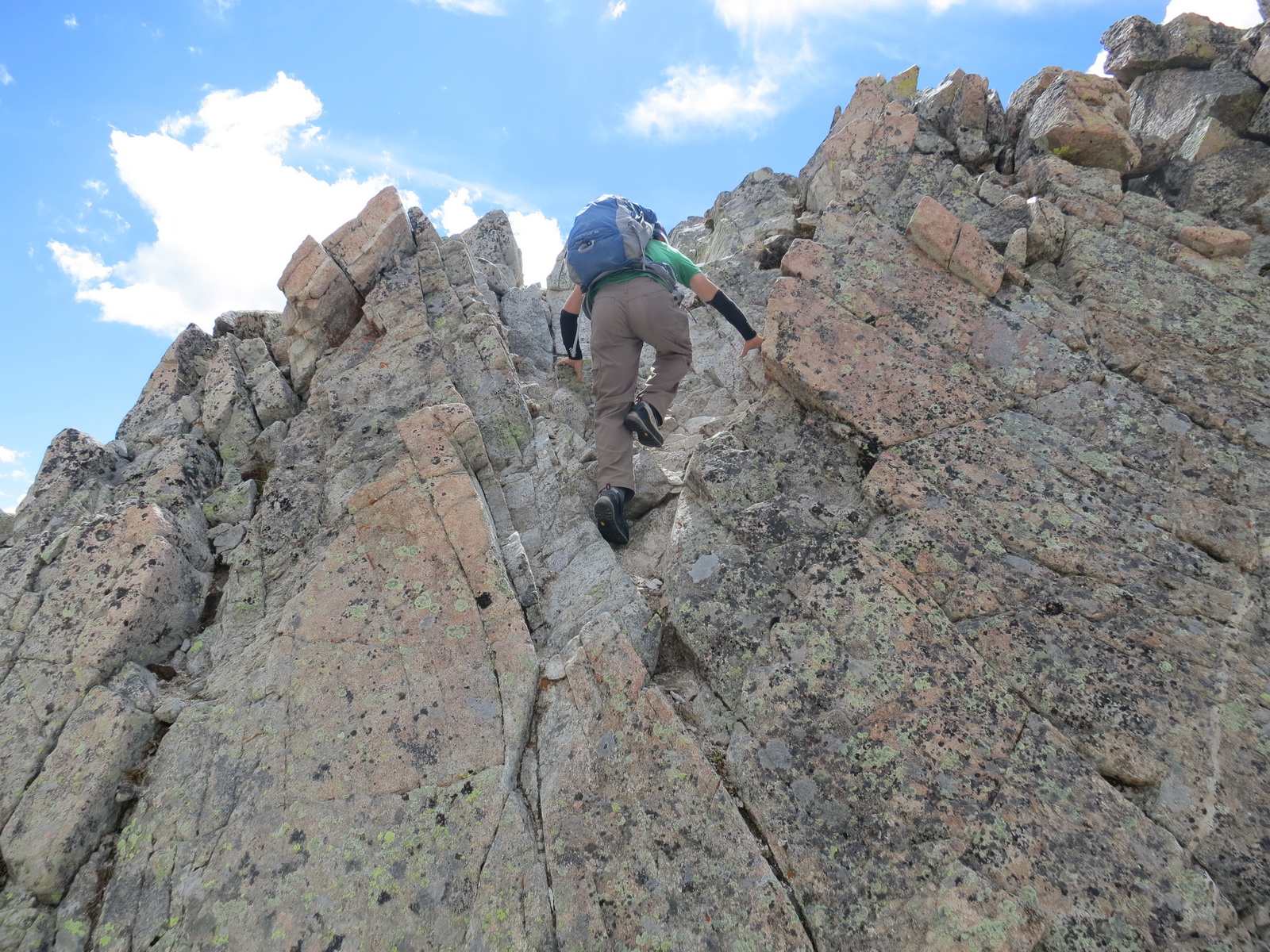 Hagerman Peak Elk Range Mountaineering