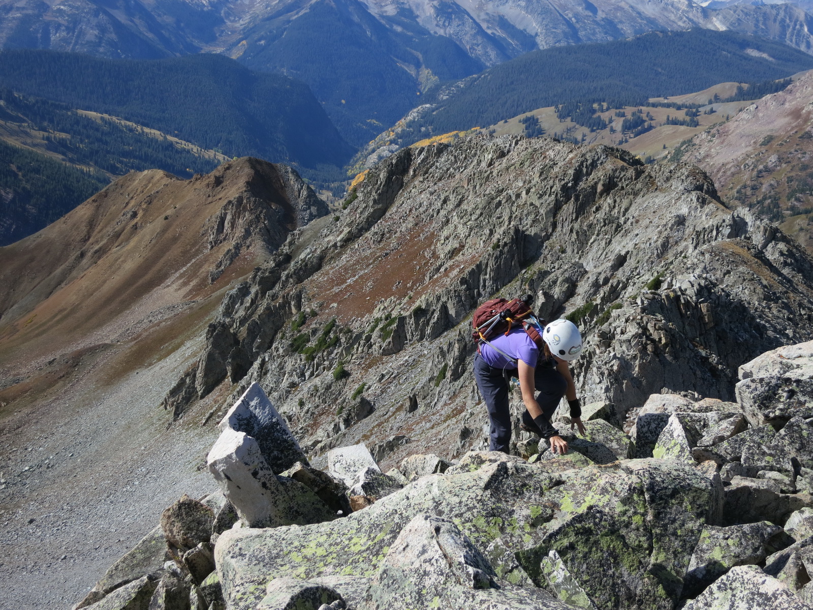Hagerman Peak Elk Range Mountaineering
