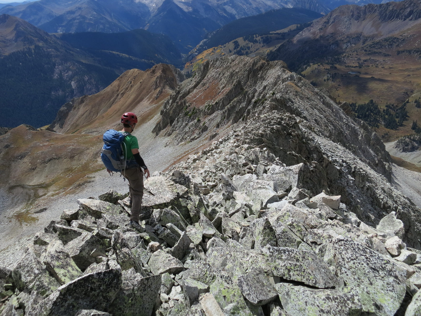Hagerman Peak Elk Range Mountaineering