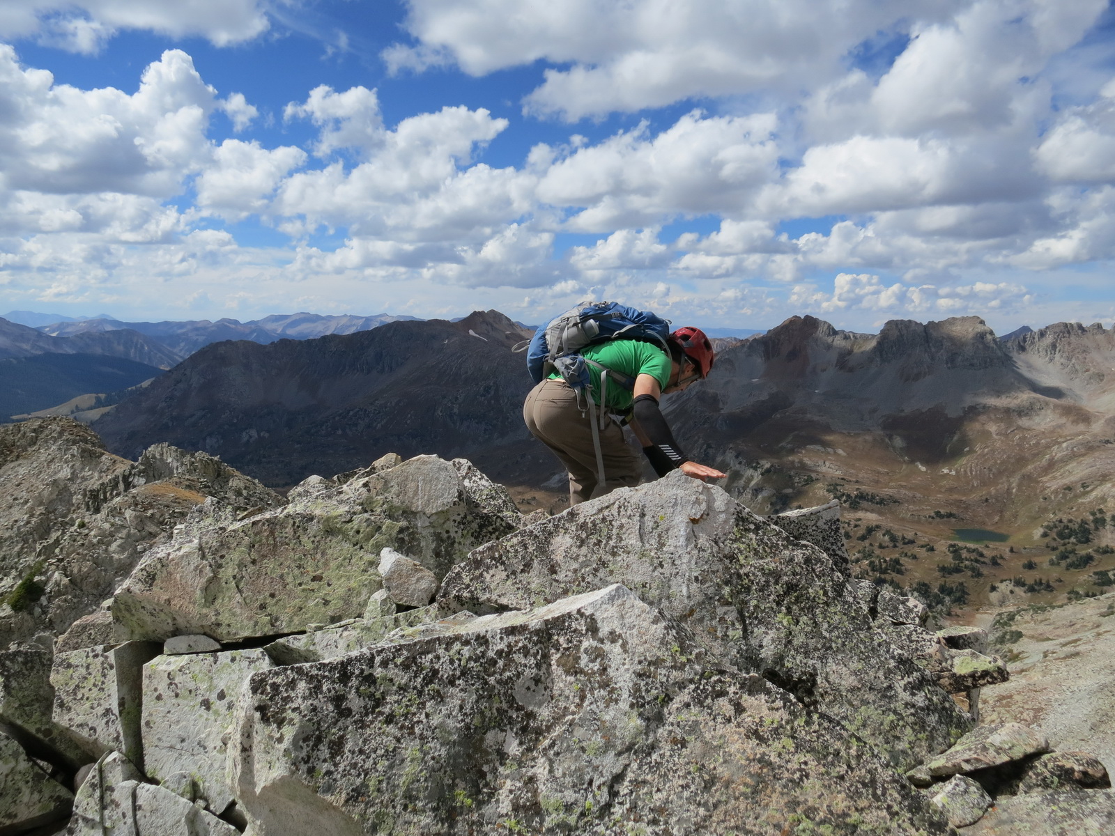 Hagerman Peak Elk Range Mountaineering