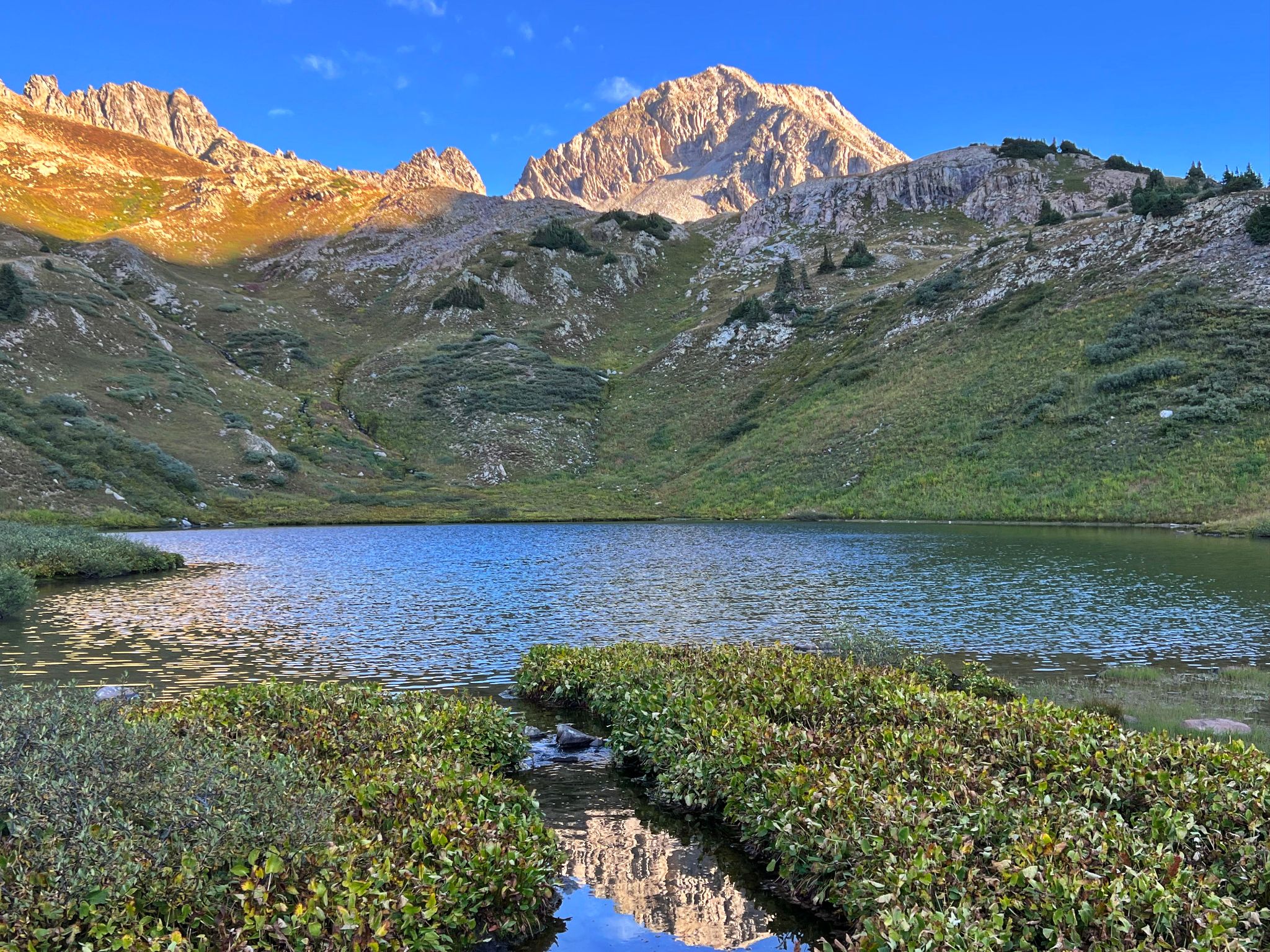 Lead King Basin Peaks