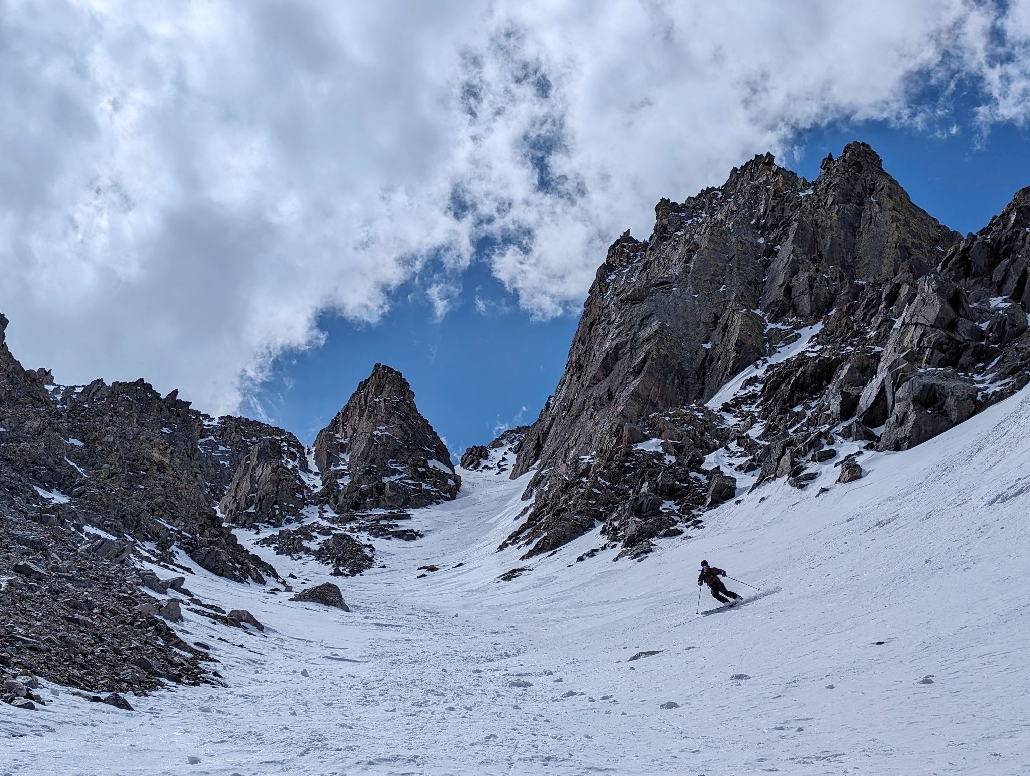 Rain north couloir 18
