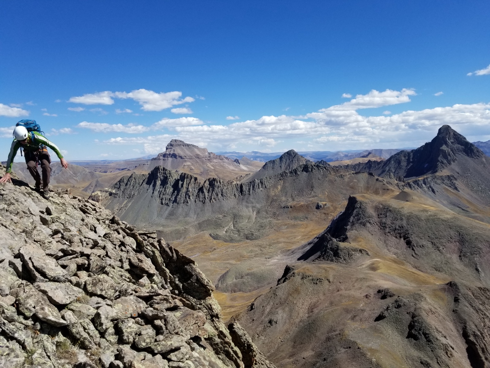 Coxcomb & Redcliff Peaks