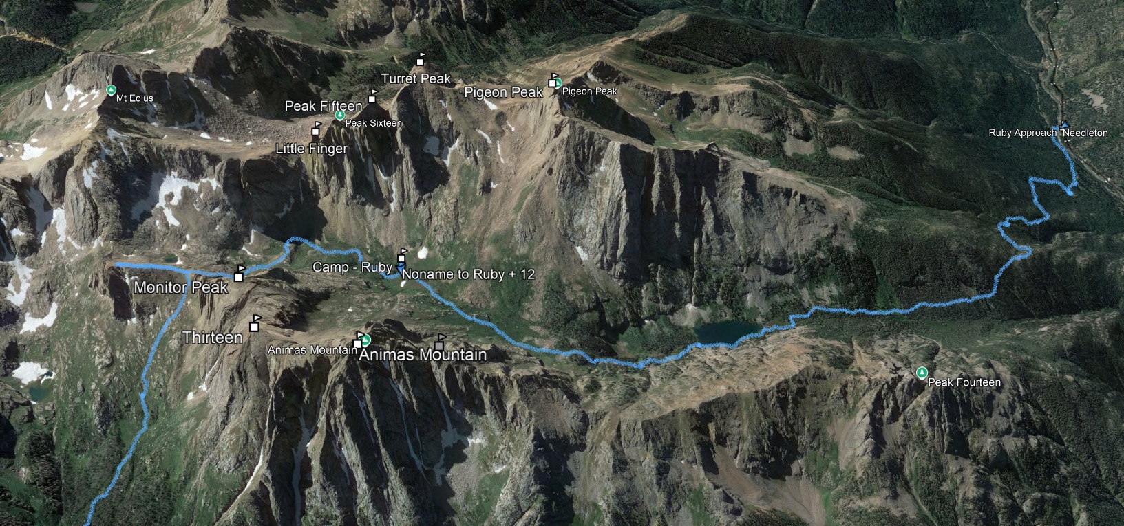 Ruby Basin Approach