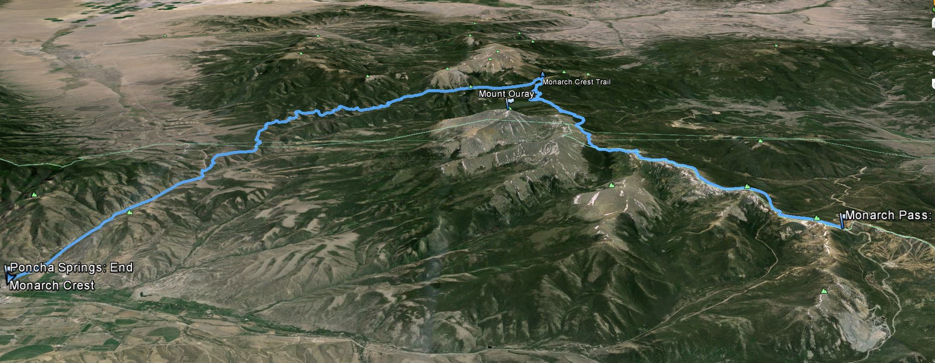Monarch Crest Colorado Mountain Biking