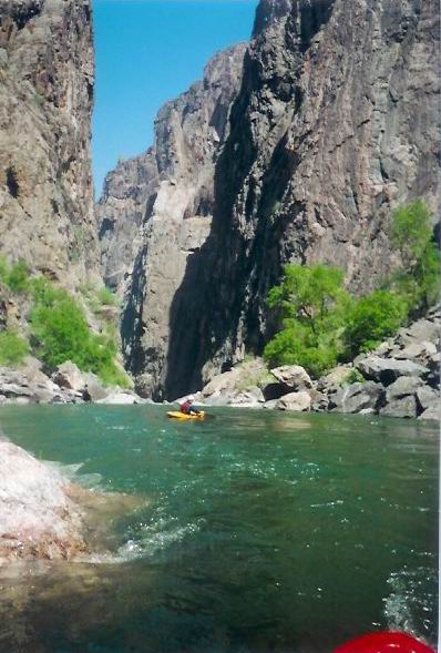 Black Canyon Gunnison River Colorado Kayaking