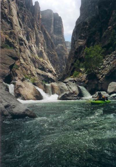 Black Canyon Gunnison River Colorado Kayaking